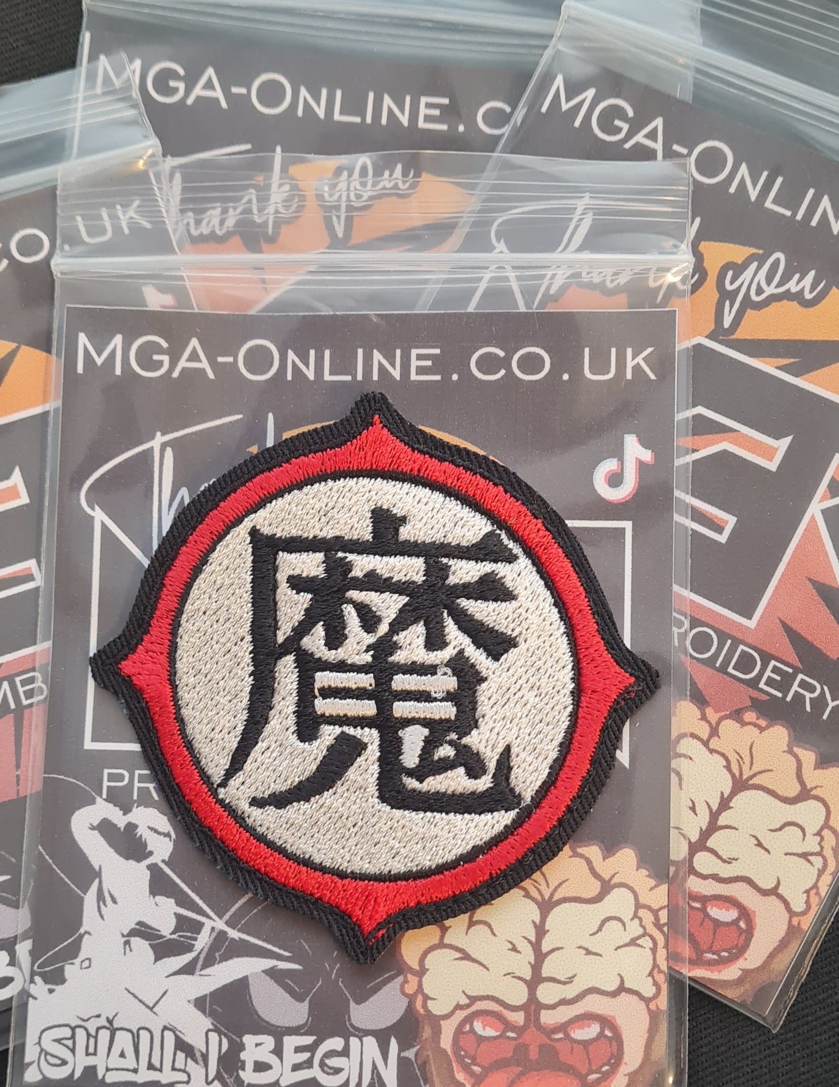 King Piccolo – Custom Embroidered Dragon Ball Iron-On – MGA Online