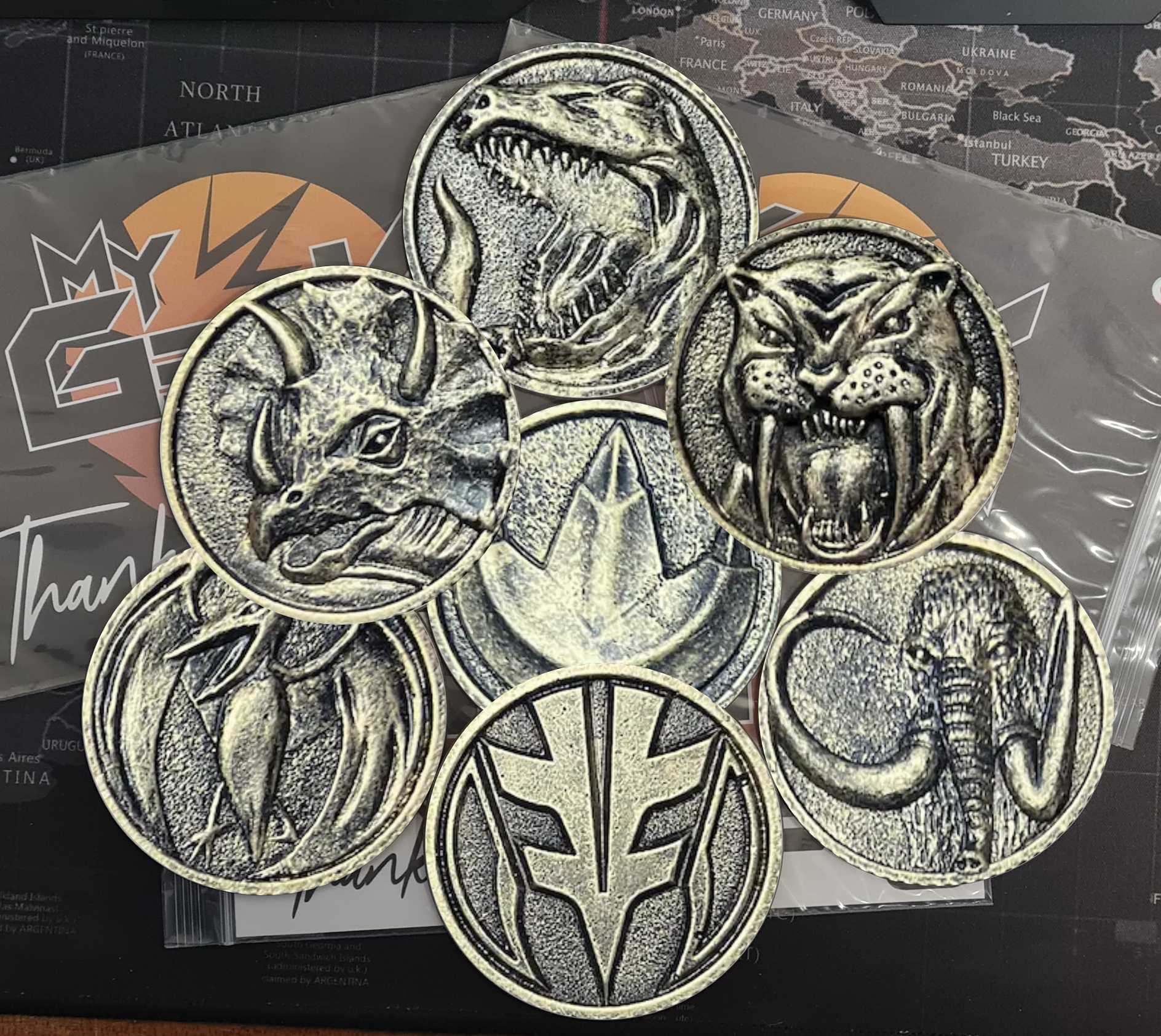 Power Coins Coaster Set – MGA Online